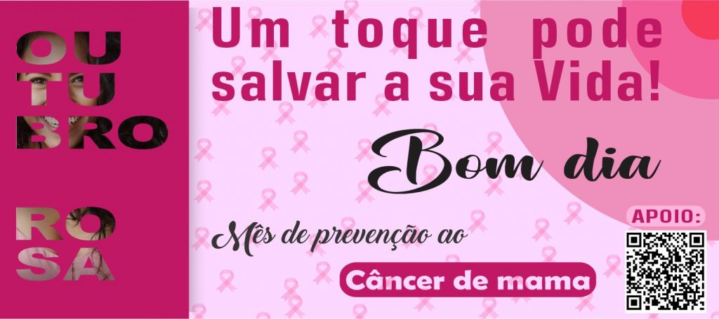 Bom Dia Outubro Rosa - Estudio Web